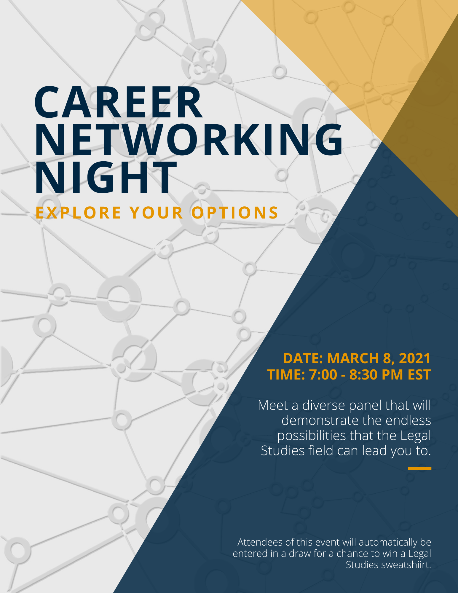 Career Networking Night – LEGAL STUDIES SOCIETY